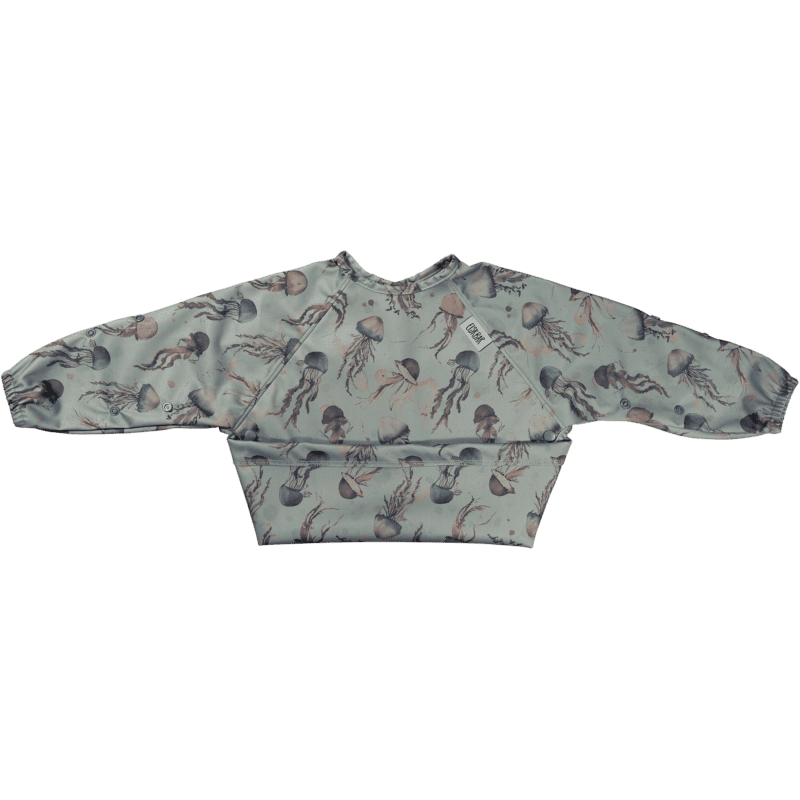 Explorer Bib - Jellyfish - Long-sleeved bib | Elskbar